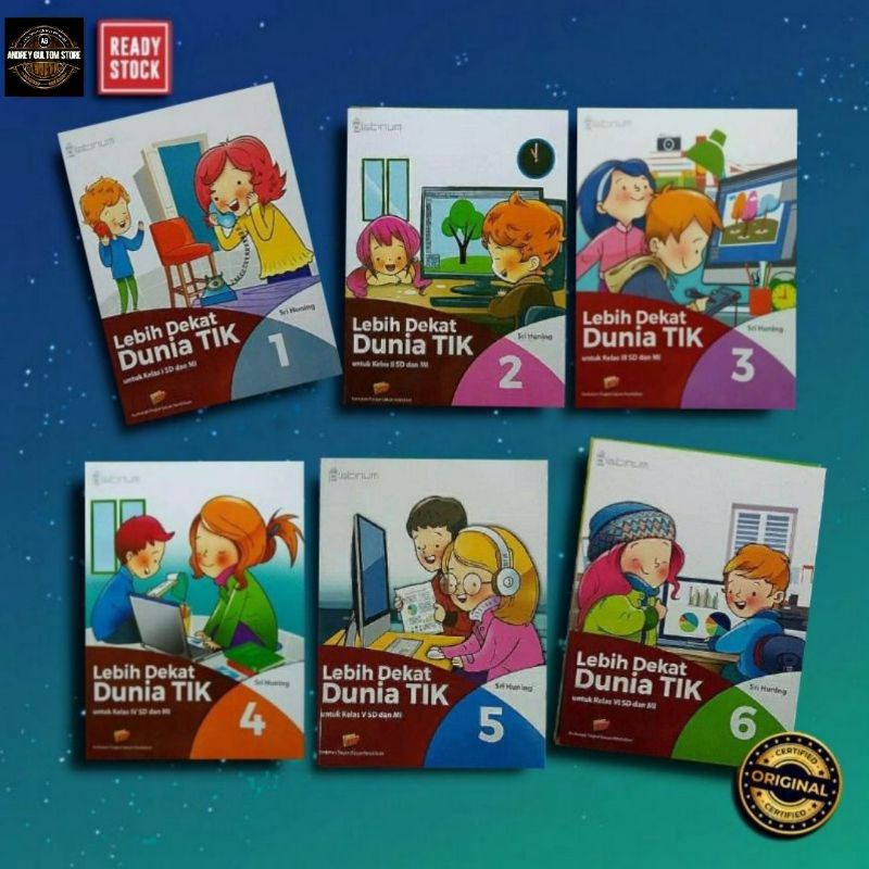Jual BUKU DUNIA TIK KELAS 1 2 3 4 5 6 SD MI PLATINUM / TIK SD/ Dunia TIK SD | Shopee Indonesia