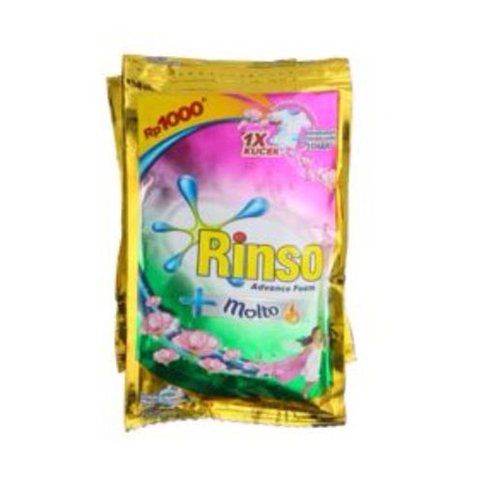 Jual RINSO MOLTO - Cair 42 ml - Liquid Sachet Renteng Gantung | Shopee ...
