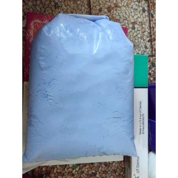 Jual Gip Stone / kapur biru super untuk pengerjaan gigi palsu / gigi ...