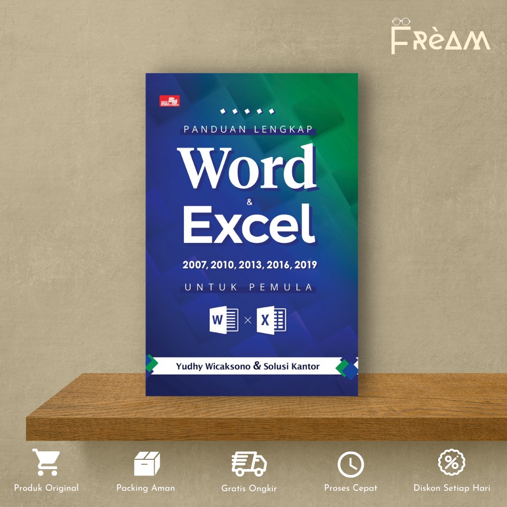 Jual Buku Komputer Panduan Lengkap Word dan Excel 2007, 2010, 2013 ...