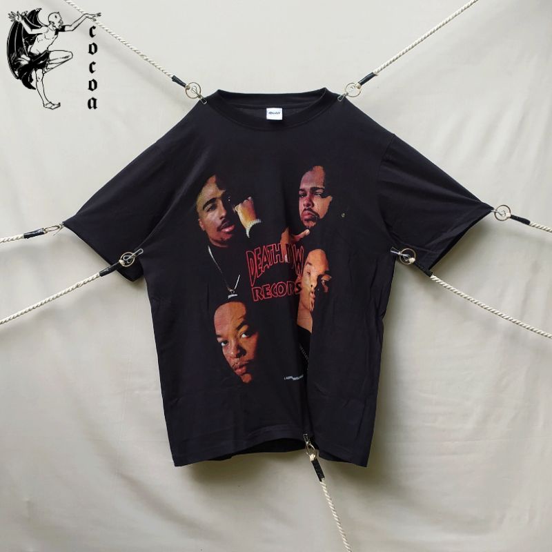 Jual TSHIRT BAJU KAOS RAP TEE HIP HOP OLD SCHOOL RAP STAR - DEATH ROW ...