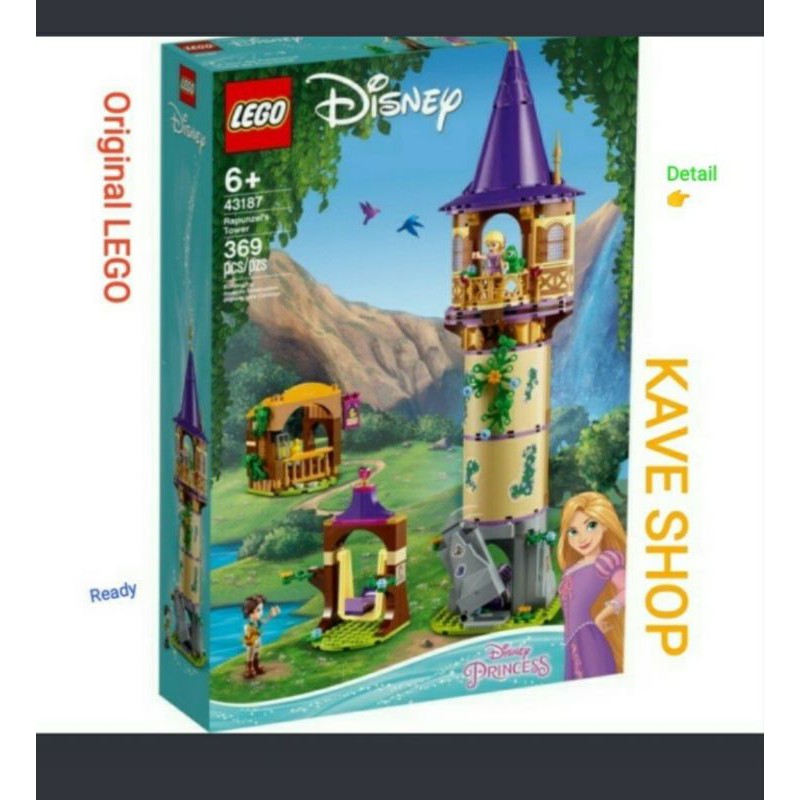 Jual LEGO 43187 Disney Princess : Rapunzel's Tower | Shopee Indonesia
