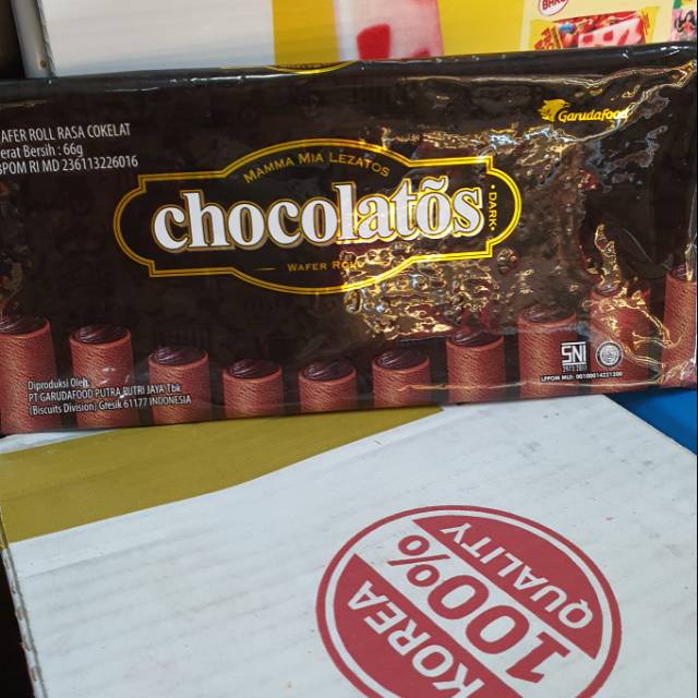 Jual Garuda Food Chocolatos Wafer Roll 66gr | Shopee Indonesia Jual Garuda Food Chocolatos Wafer Roll 66gr | Shopee Indonesia