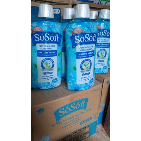 Jual SO SOFT DETERGEN CAIR 750ml | Shopee Indonesia