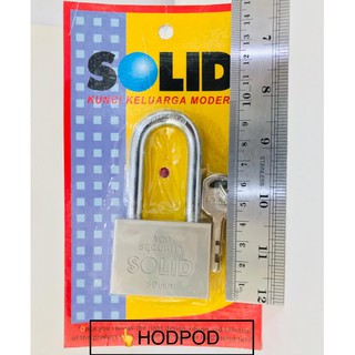 Jual Gembok SOLID BAJA 809 L 50MM Leher Panjang | Shopee Indonesia