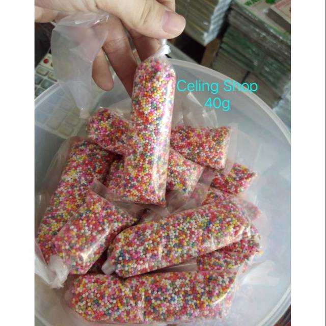 SPRINKLE SPRINGKLE BUTIRAN HIASAN KUE 40gram | Shopee Indonesia