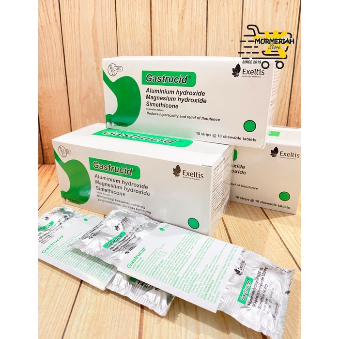 Jual GASTRUCID tablet perstrip isi 10 tablet - Obat Maag | Shopee Indonesia