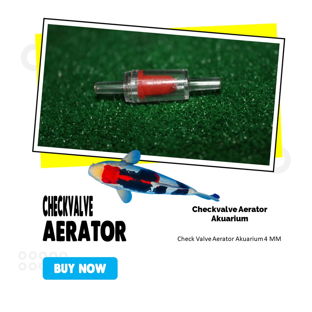 Jual Checkvalve Check Valve Aerator Akuarium 4 Mm | Shopee Indonesia