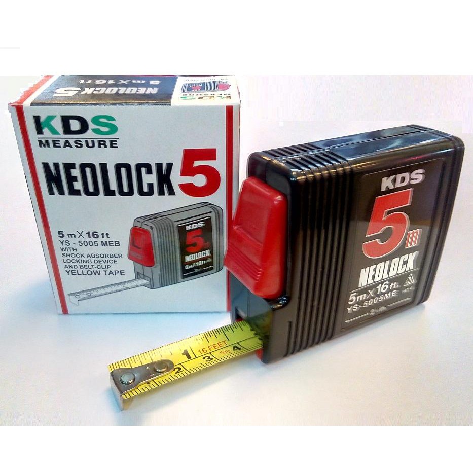 Roll Meter Tukang Meteran KDS 5 meter 5M | Shopee Indonesia
