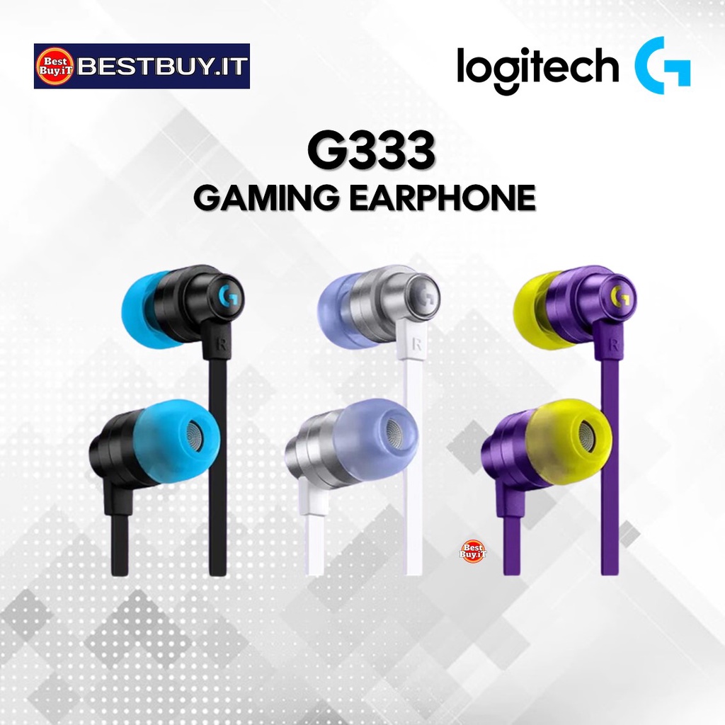 Jual Earphone Logitech G333 In-Ear Earphone Gaming Mobile Type C ...