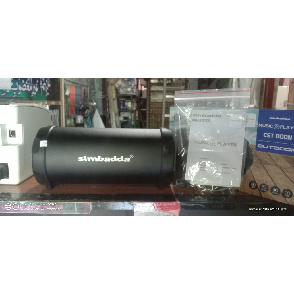 Jual Speaker Simbadda CST 800N BT + AUX + USB Resmi Indonesia|Shopee ...