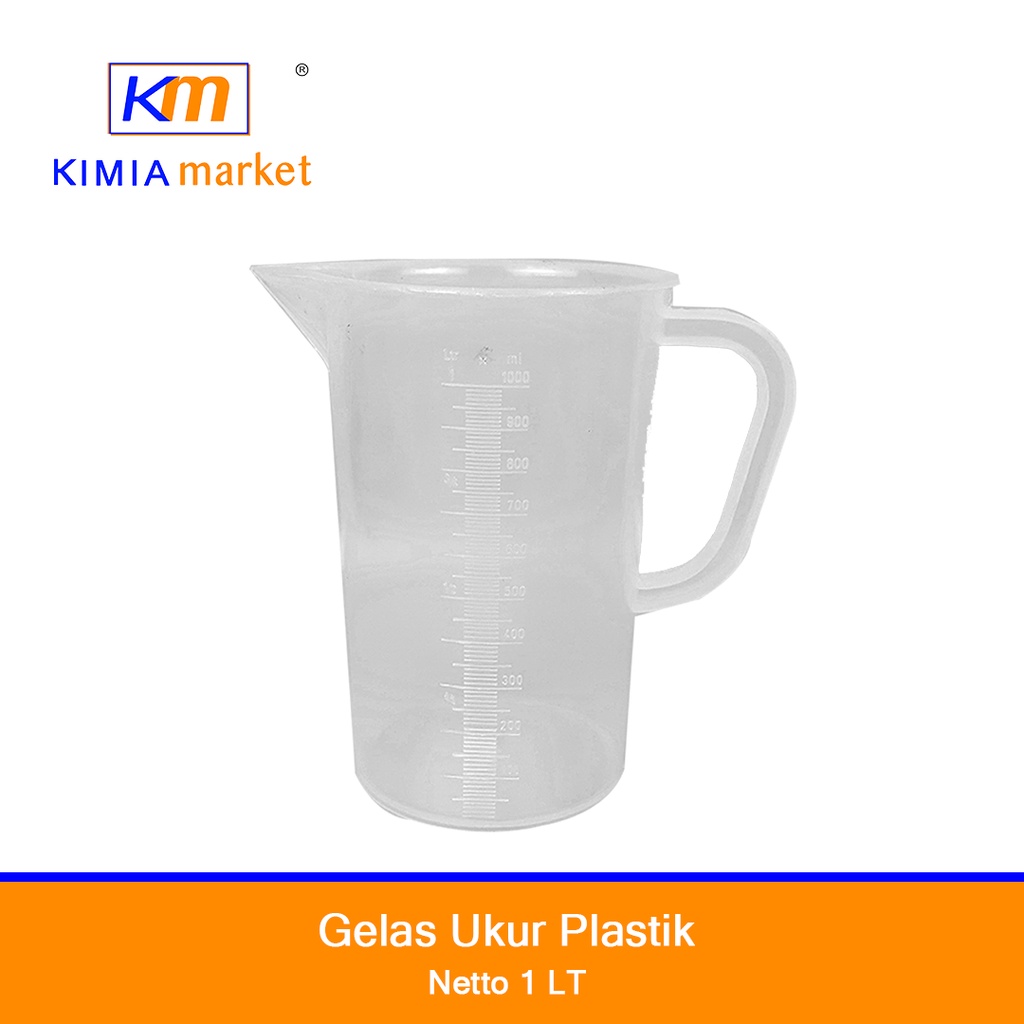 Jual Gelas ukur plastik ukuran 1 Liter / RAN 1 Liter / Gelas Ukur ...