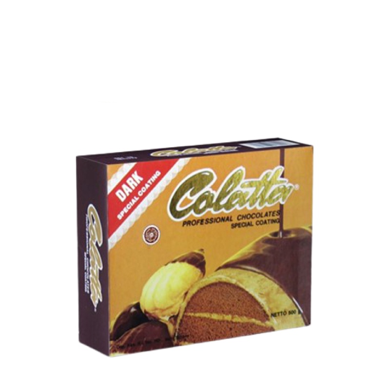 Jual Colatta Special Coating Dark Chocolate 500 gr | Shopee Indonesia