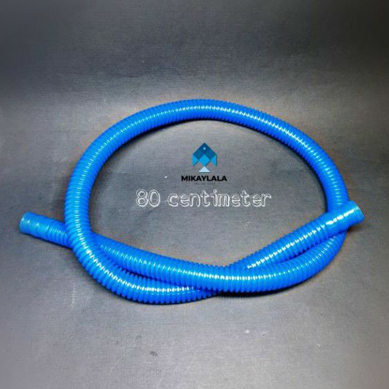Jual Selang Spiral Biru Panjang 80 cm | Shopee Indonesia
