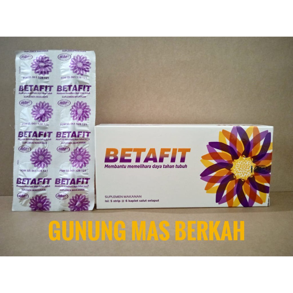 Jual BETAFIT Betavit Betafit kaplet - Memelihara Daya Tahan Tubuh ...