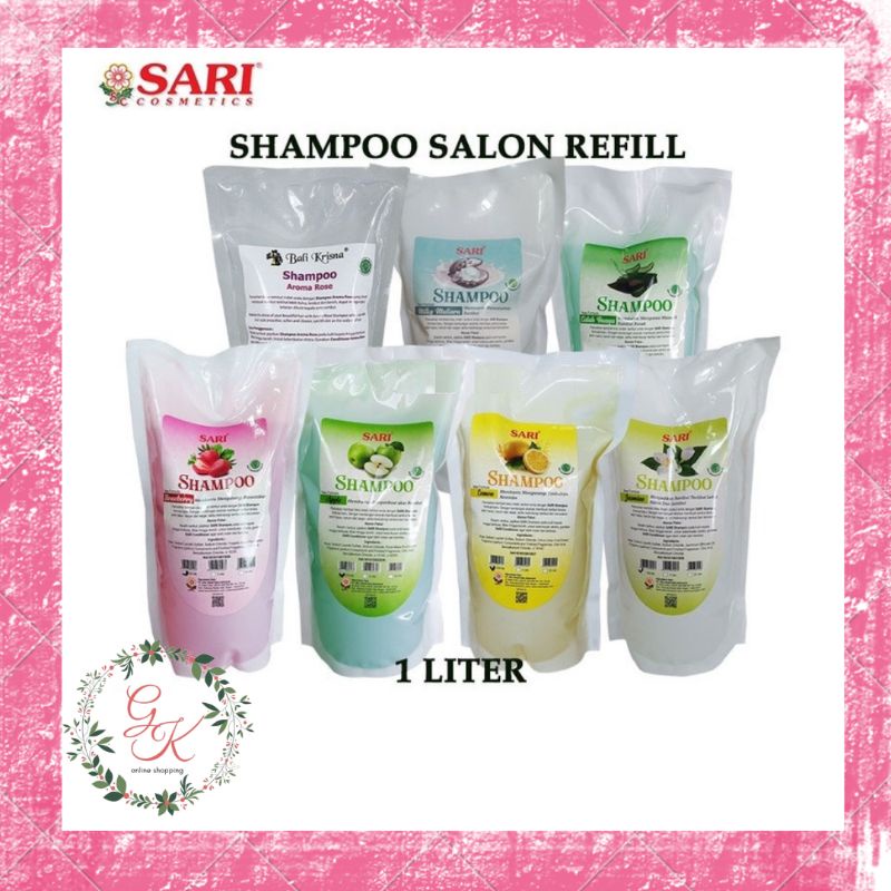 Jual Sari Shampoo Kemasan Salon 1000ml | Shopee Indonesia