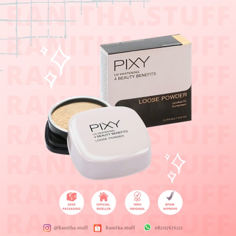 Jual Pixy UV Whitening Loose Powder | Shopee Indonesia