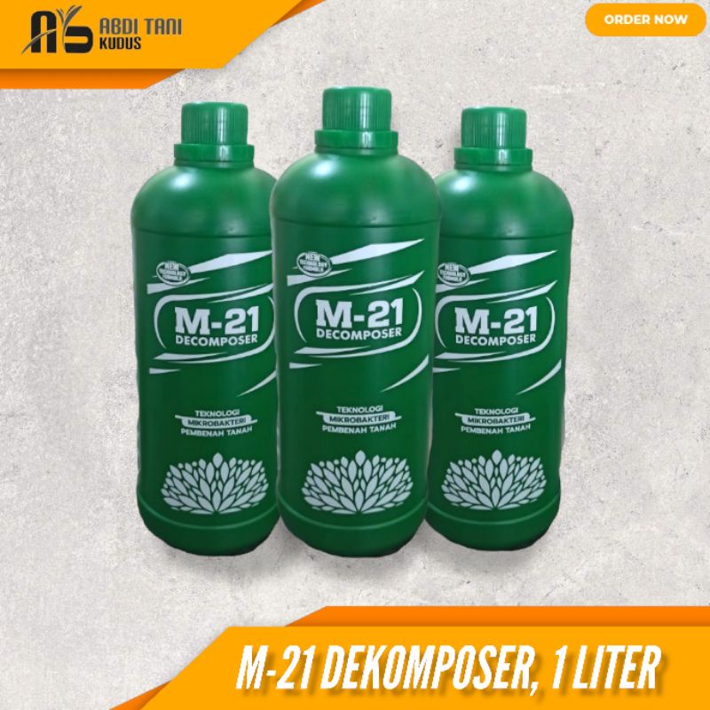 Jual M21 DECOMPOSER 1 LITER TEKNOLOGI MIKROBAKTERI PEMBENAH TANAH | Shopee Indonesia