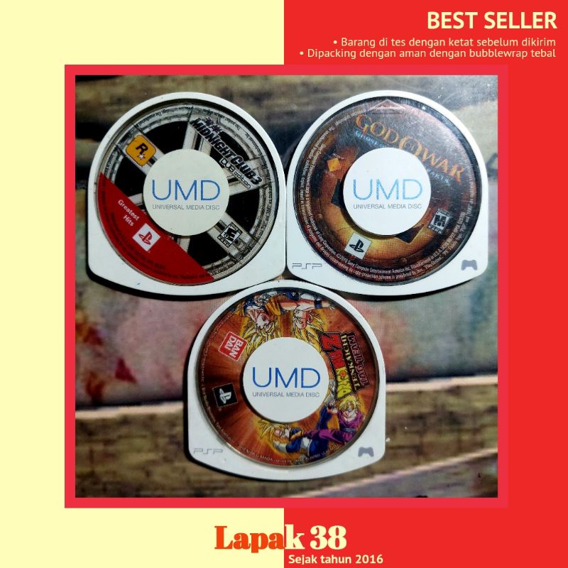 Jual Kaset UMD PSP Original Indonesia|Shopee Indonesia
