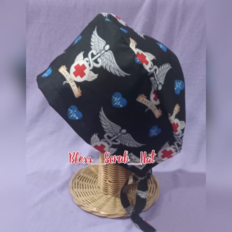Jual Topi Bedah / Nurse Cap/ Surgical cap/ Topi Motif/Dokter | Shopee ...