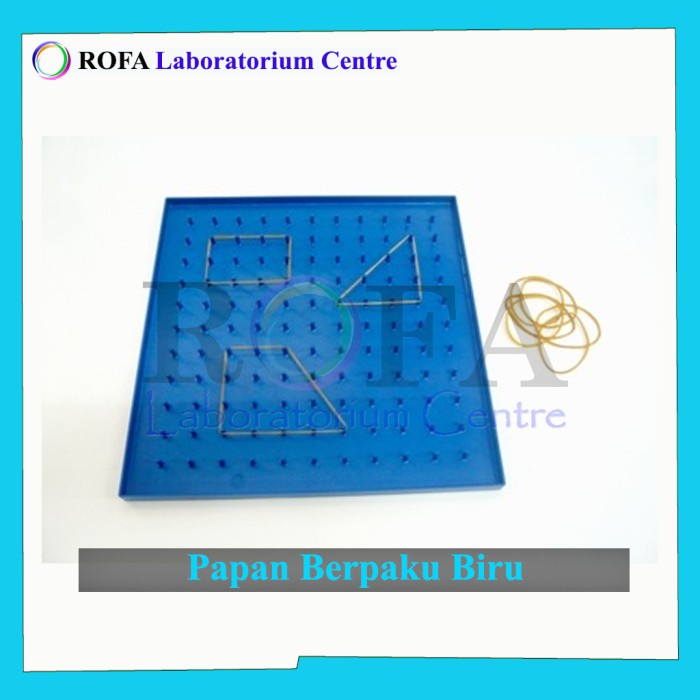 Jual PAPAN BERPAKU / GEOBOARD / ALAT PERAGA BANGUN DATAR ORIGINAL ...