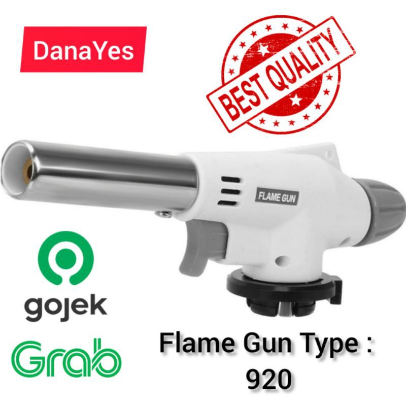 Jual Gas torch Flame gun pematik otomatis Gas portable Alat BBQ blow ...