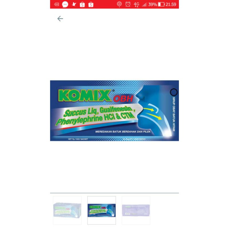 Jual Komix OBH Sirup Obat Batuk Hitam 7ml | Shopee Indonesia Jual Komix OBH Sirup Obat Batuk Hitam 7ml | Shopee Indonesia