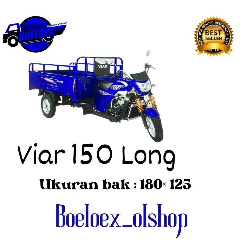 Jual Karpet alas bak roda tiga Viar Long 150L / Karpet bak viar ...