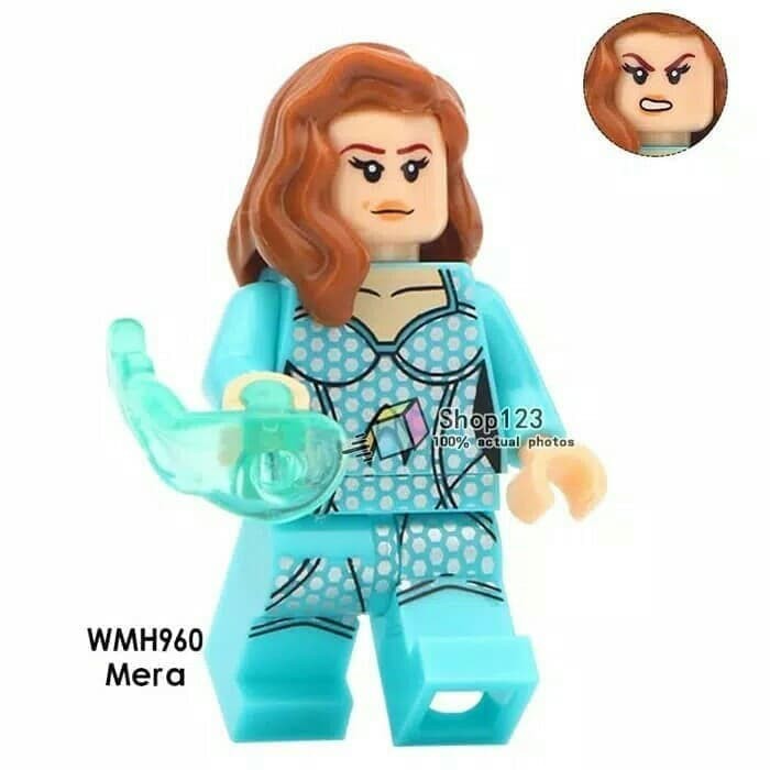 Jual Mera Lego Minifigure Aquaman DC Super Heroes WMH960 Bootleg ...