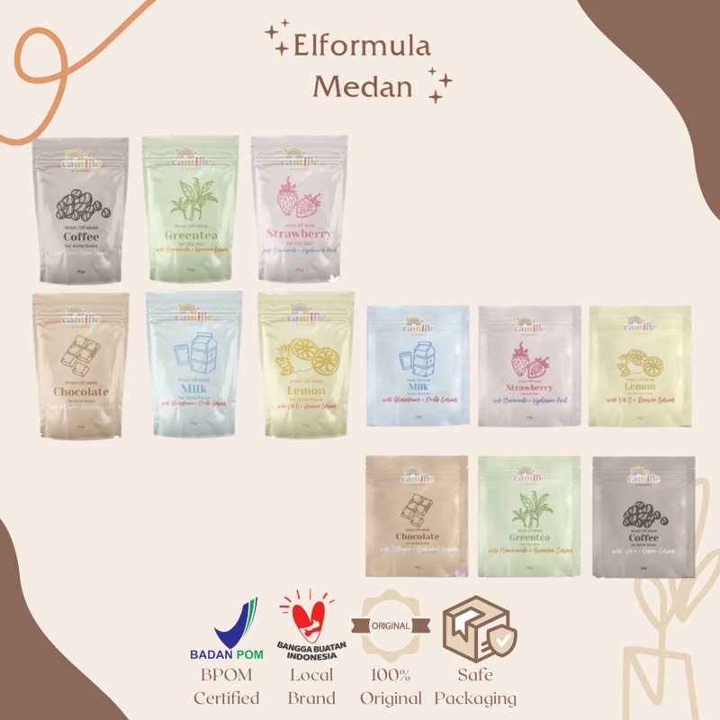 Jual Camille Beauty Facemask BPOM | Shopee Indonesia