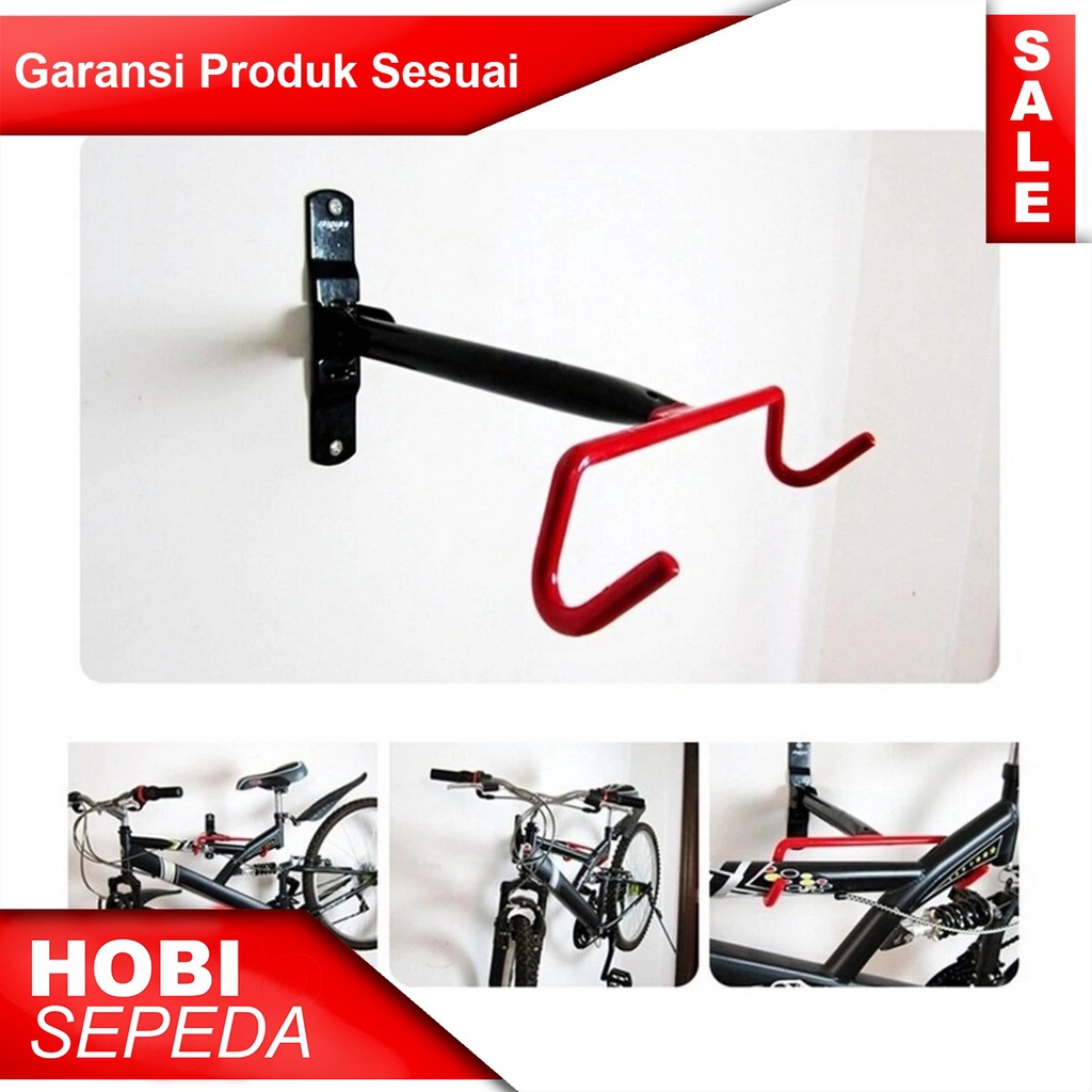 Jual Bicycle Bike Wall Hanger Gantungan Sepeda Di Dinding Model Hanger ...