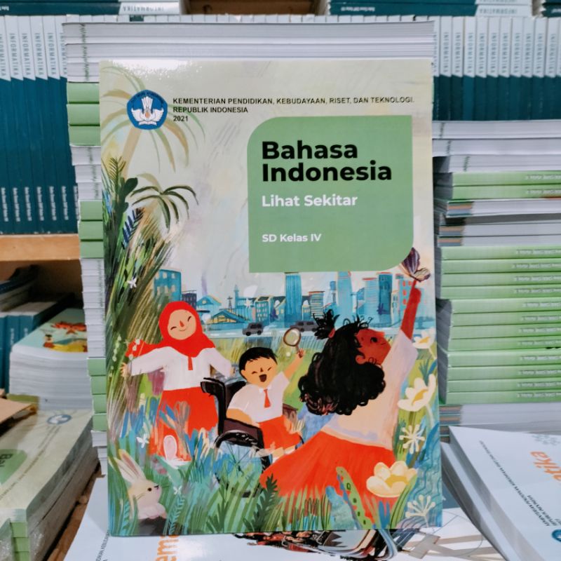 Jual Buku Paket Bahasa Indonesia Kelas 4 SD Kurikulum Merdeka 2021 | Shopee Indonesia