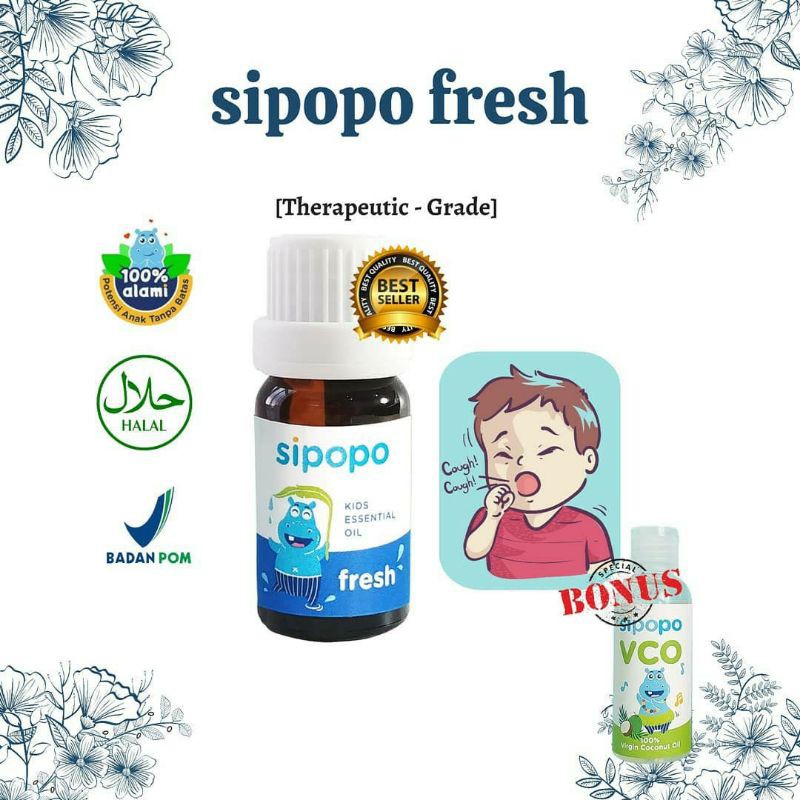 Jual SIPOPO Essentialoil Aromaterapi Varian Fresh, Ceria Dan Segar ...