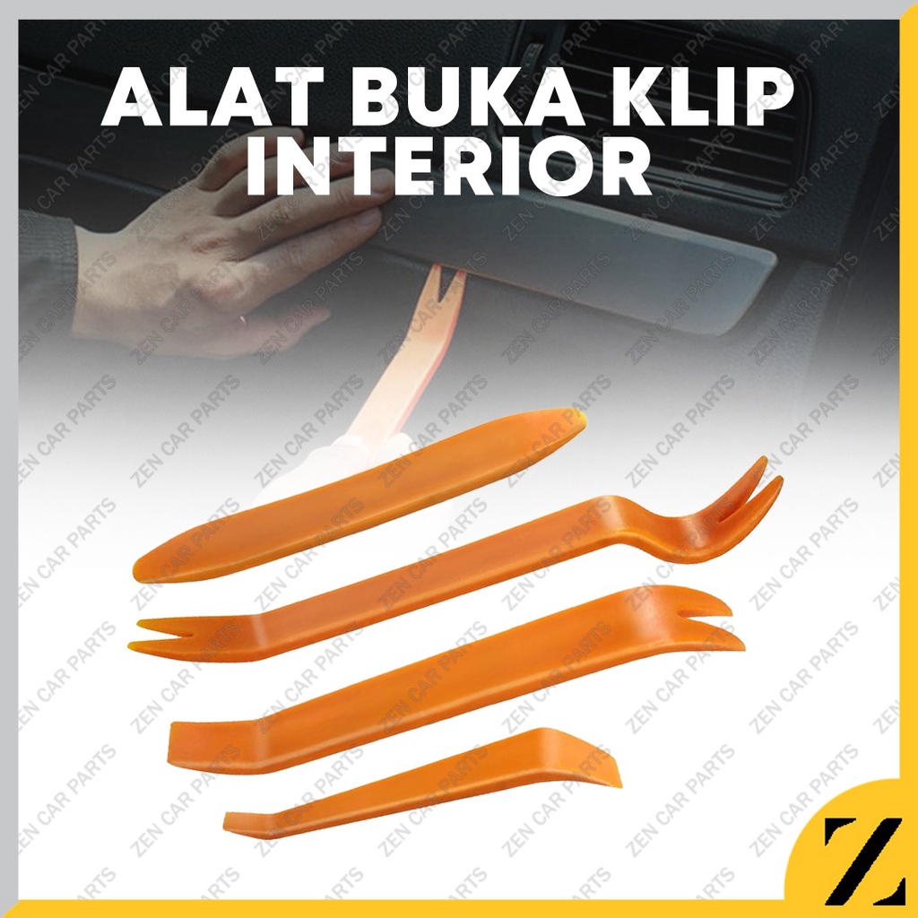 Jual Alat Buka Clip Interior Tool Set Car Audio Dash Panel Door ...