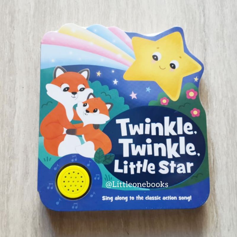 Jual Twinkle Twinkle Little Star Melody Sound Board Book | Shopee Indonesia