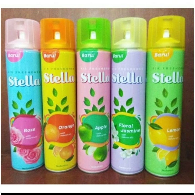 Jual Stella Stela Aerosol Spray Semprot 400ml Air Freshener | Shopee ...