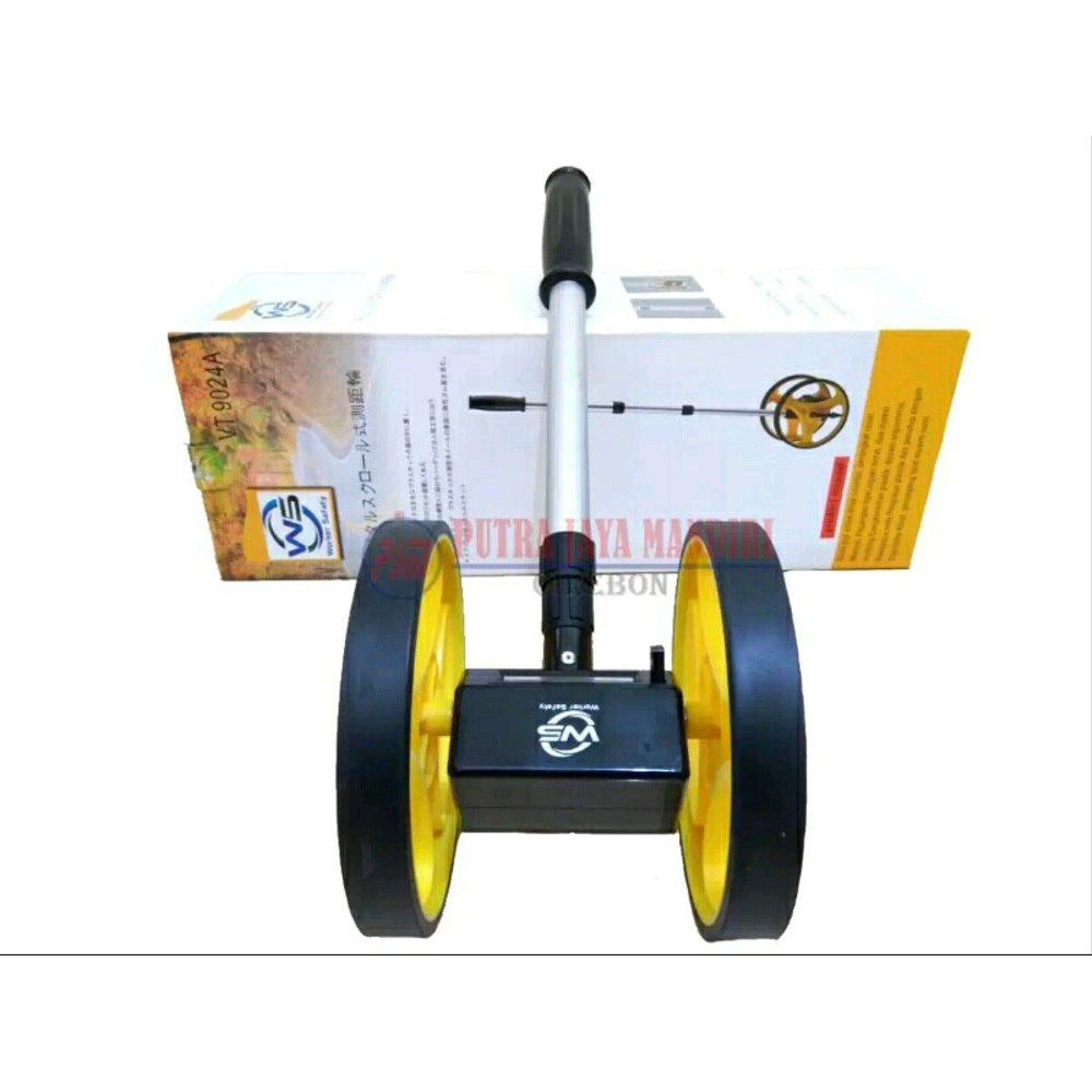 Jual Meteran Jalan Dorong Dua Roda Alat Ukur Meter Walking Measuring ...