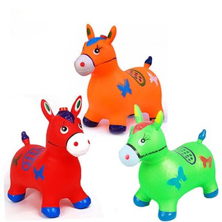 Jumping Animals Music Kids Toys / Mainan Balon Kuda Kudaan Kerbau Sapi ...