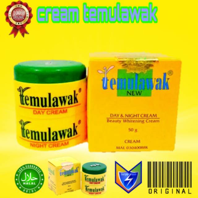 Jual CREAM TEMULAWAK DAY&NIGHT ORIGINAL HALAL/KRIM TEMULAWAK SUPER ...