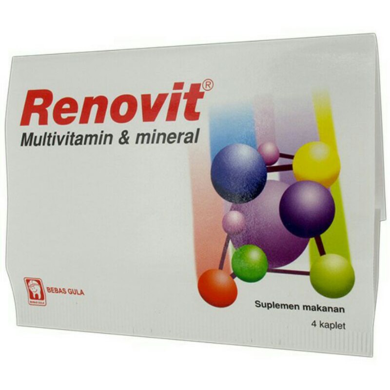 Jual Renovit Multivitamin & Mineral | Shopee Indonesia