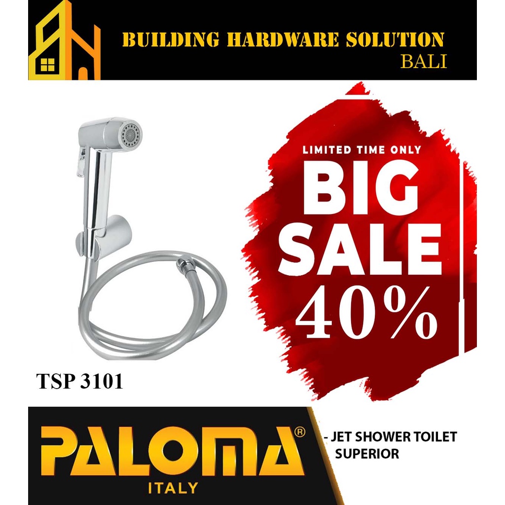 Jual Paloma Toilet Shower Jet Washer Bidet Cebok Kloset Closet WC | TSP ...