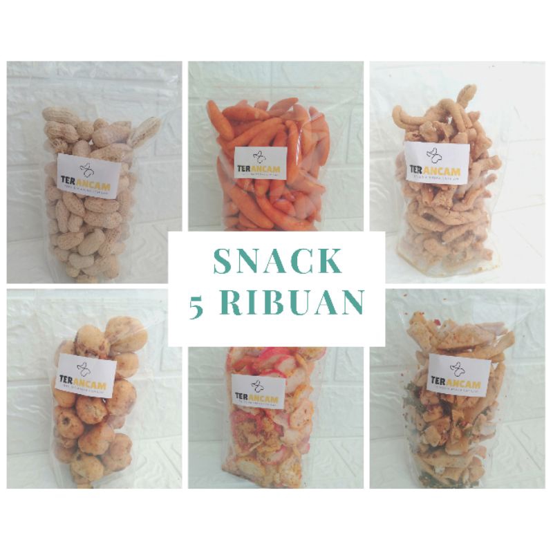 Jual Aneka Snack 5 ribuan / camilan murah meriah 5 ribuan | Shopee ...