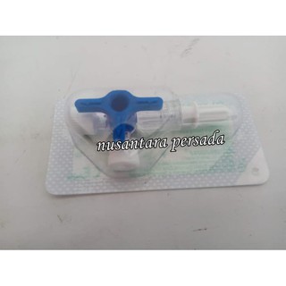 Jual Triway Tri Way StopCock Bivalve Romsons GS-3040 Pengatur Infus ...