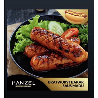 Jual SOSIS BRATWURST ORIGINAL / HANZEL SOSIS HALAL / 360gr | Shopee ...