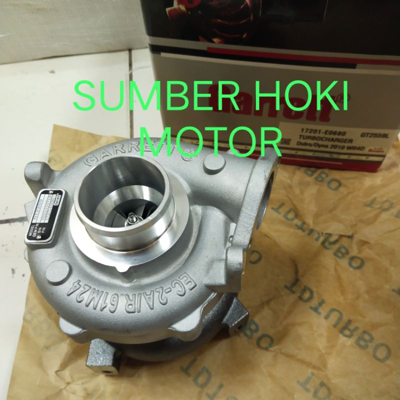 Jual TURBO CHARGER 12VOLT HINO DYNA DUTRO HT125/130 GARRET KOREA ...