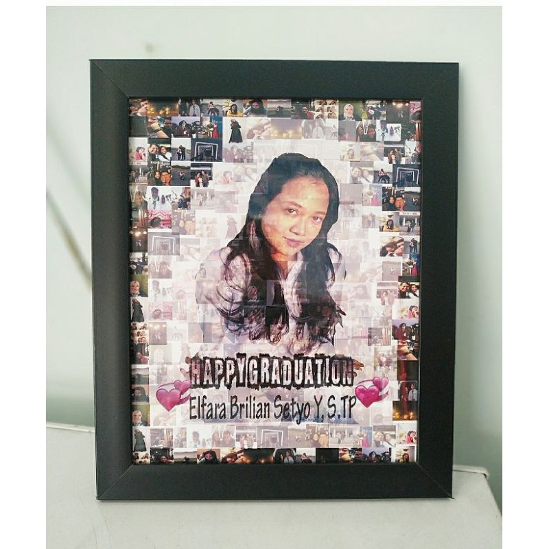 Jual Mozaik frame / Scrap box/ dried flowe frame (hampers, ultah ...