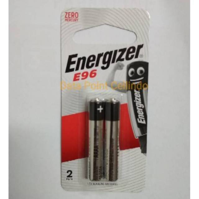 Baterai Alkaline A4 Battery Energizer Size AAAA E96 - 2 pcs | Lazada ...