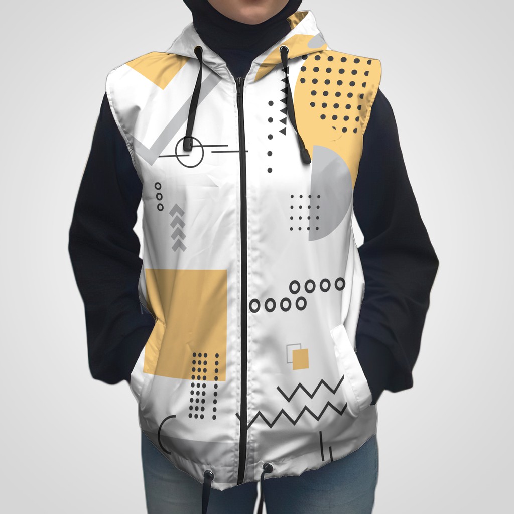 Jual Rompi Printing Parasut Wanita Pria Vest Hoodie Olahraga Running ...