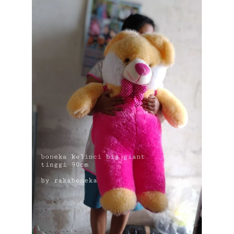 Jual Boneka kelinci big giant # boneka rabbit # boneka jumbo Indonesia ...