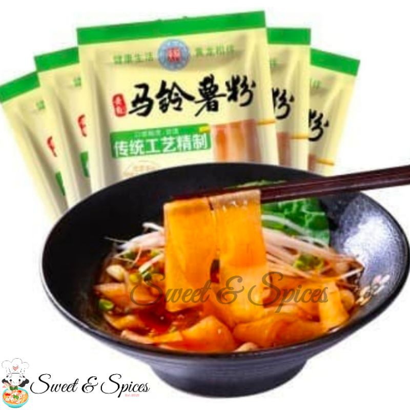 Jual Mie Kentang Lebar Ma Ling Shu Fen Huang Long Potato Glass Noodle ...